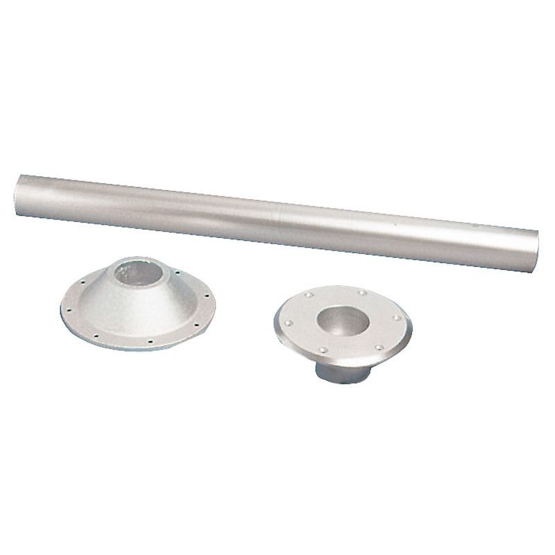 Osculati 48.418.21 Heavy Duty 70 cm Anodized Aluminium Table Pedestal ...