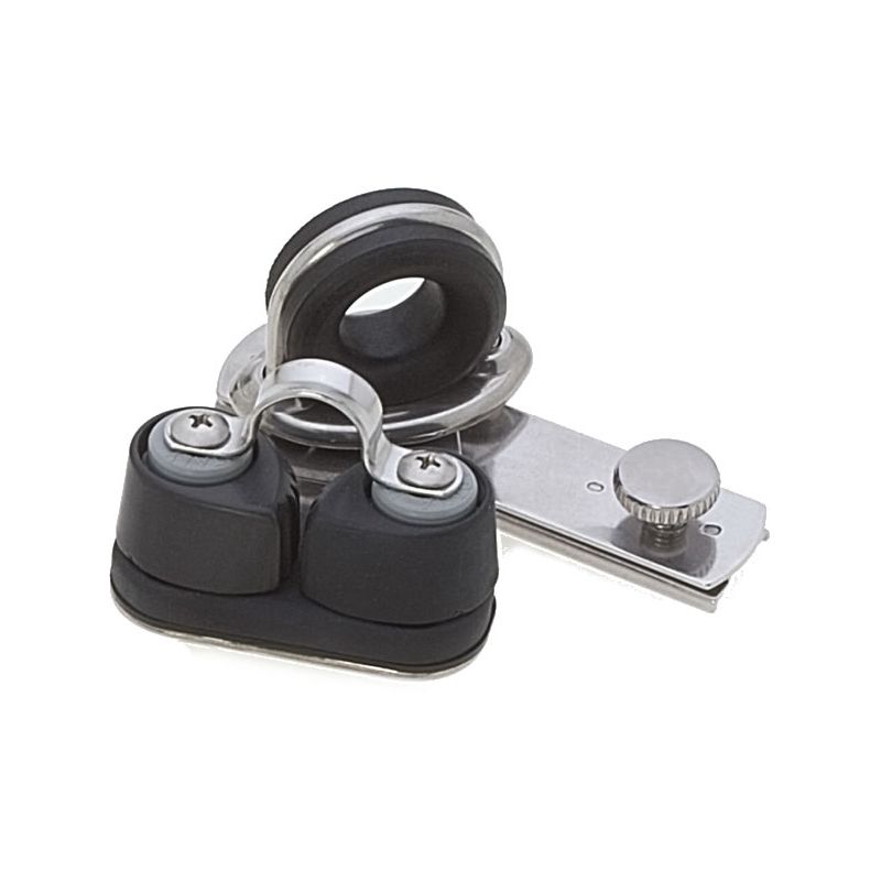 Viadana 23.04 Viadana 25mm Slider with Fairlead, Stopper Screw, and ...