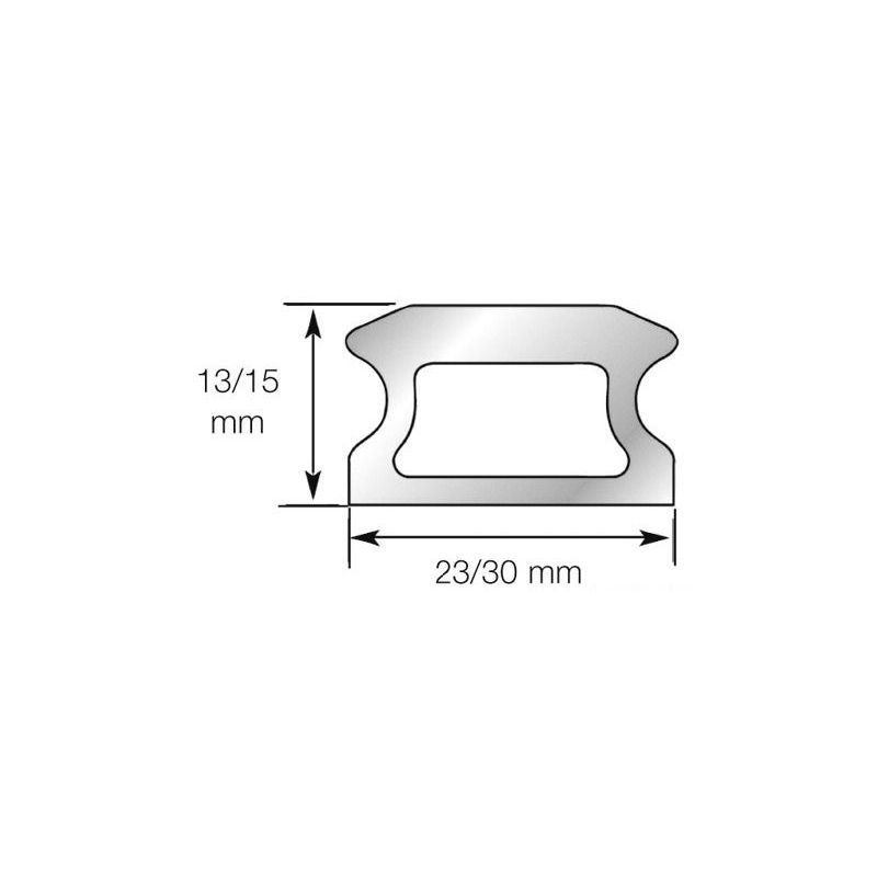 Lewmar PCG_4471 Lewmar Drilled Track - Thru-Hull Fixing for Decks ...