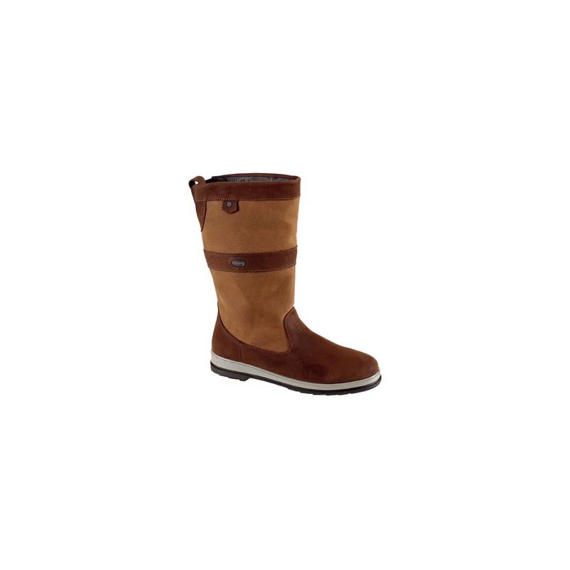 Dubarry DUB-3857-02 Dubarry Ultima Sailing Boots in Brown Leather and ...