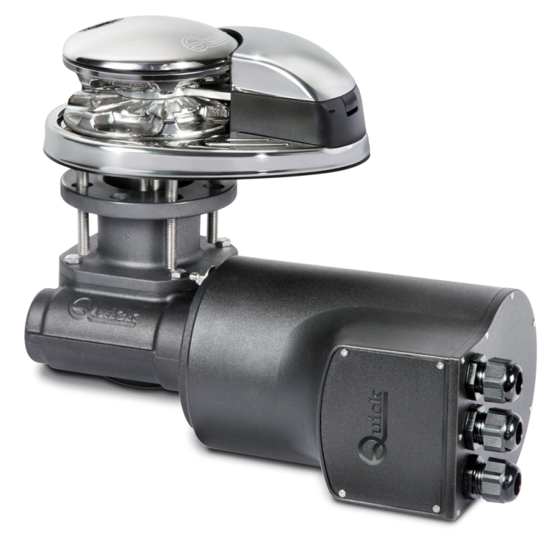 Quick FNI0307016 DP2 Low Profile 1000W 12V Gypsy Vertical Windlass ...