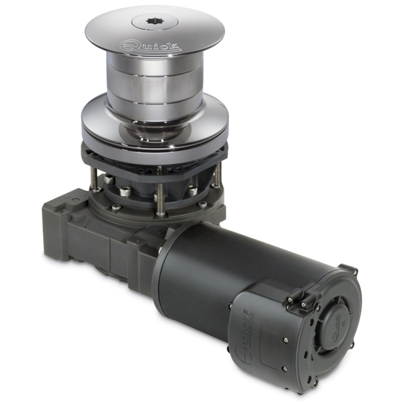 Quick FNI0307710 TUMBLER 1500W 12V Drum Winch with AISI 316 Stainless ...