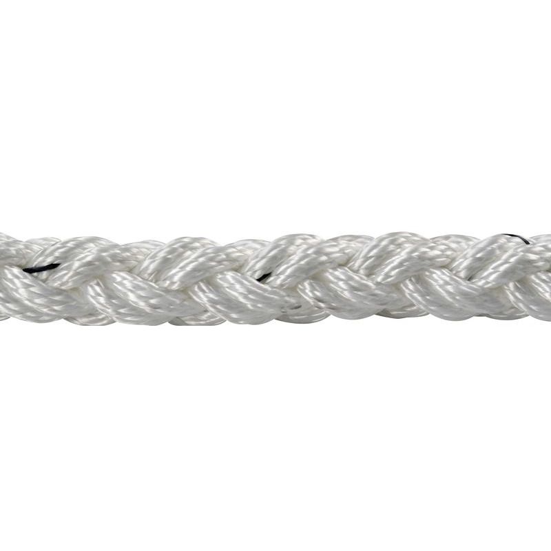 Osculati 06.478.24 Square Line Black Polyester Braid 24 mm - Ideal for ...