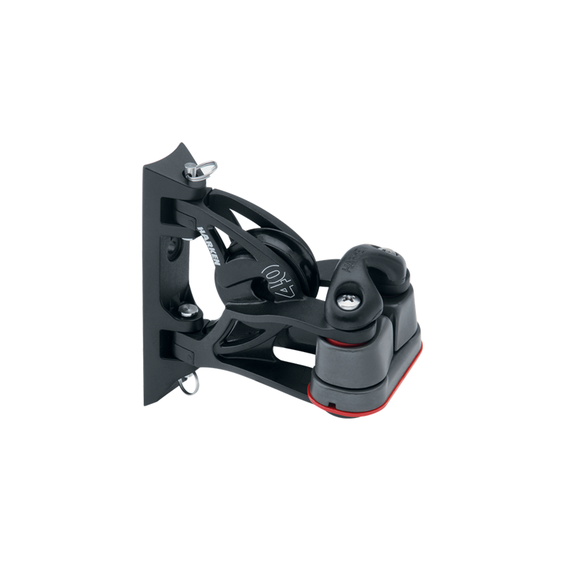 Harken HK2156 Bozzello Carbo Air 40 mm Rinvio Pivotante con Strozzatore ...