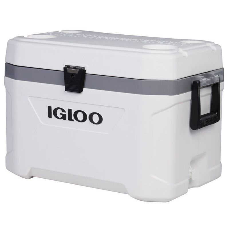Igloo 50.558.54 Igloo Marine Ultra 54L Rigid Icebox - UV-Resistant ...